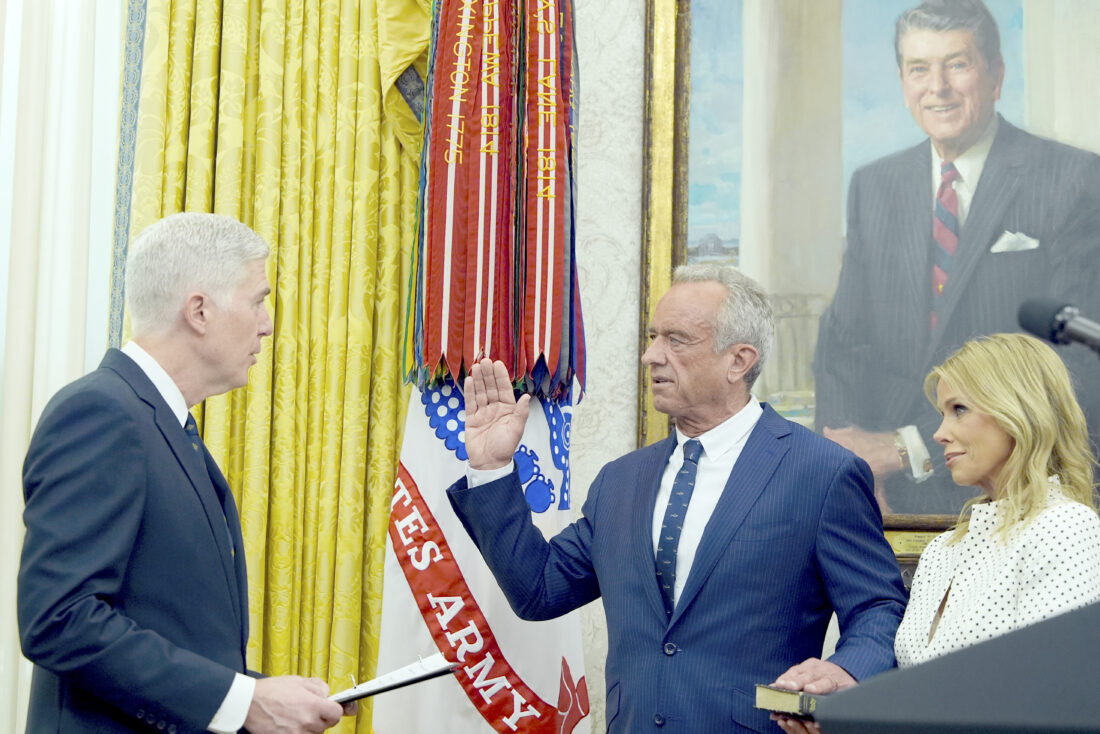 RFK Jr. sworn in as health chief | News, Sports, Jobs - Altoona Mirror